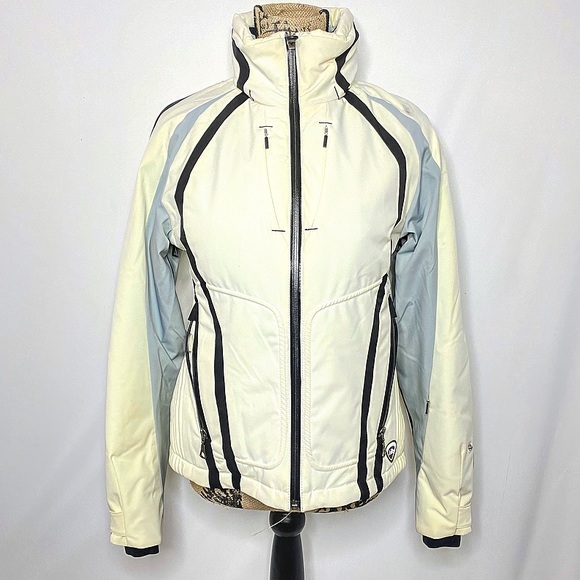 Killy | Jackets & Coats | Killy Sport Ski Jacket Cream White Black Gray ...